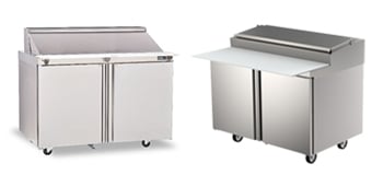 Delfield Prep Tables